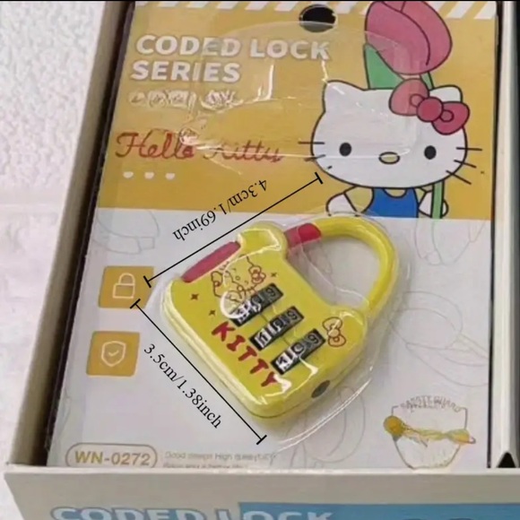 Hello Kitty | Accessories | Hello Kitty Password Lock | Poshmark